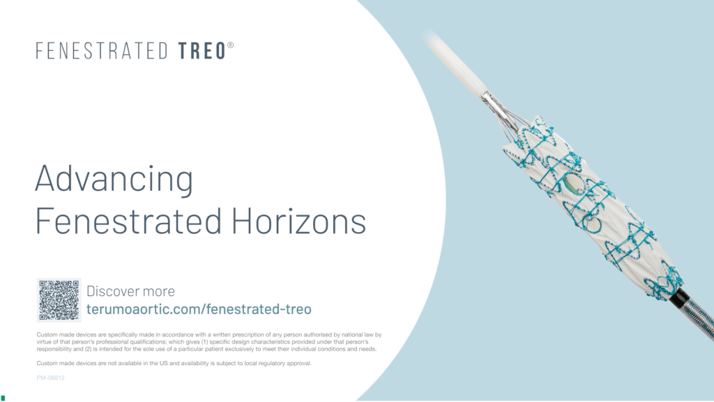 Fenestrated TREO - Deployment Animation | Terumo Aortic