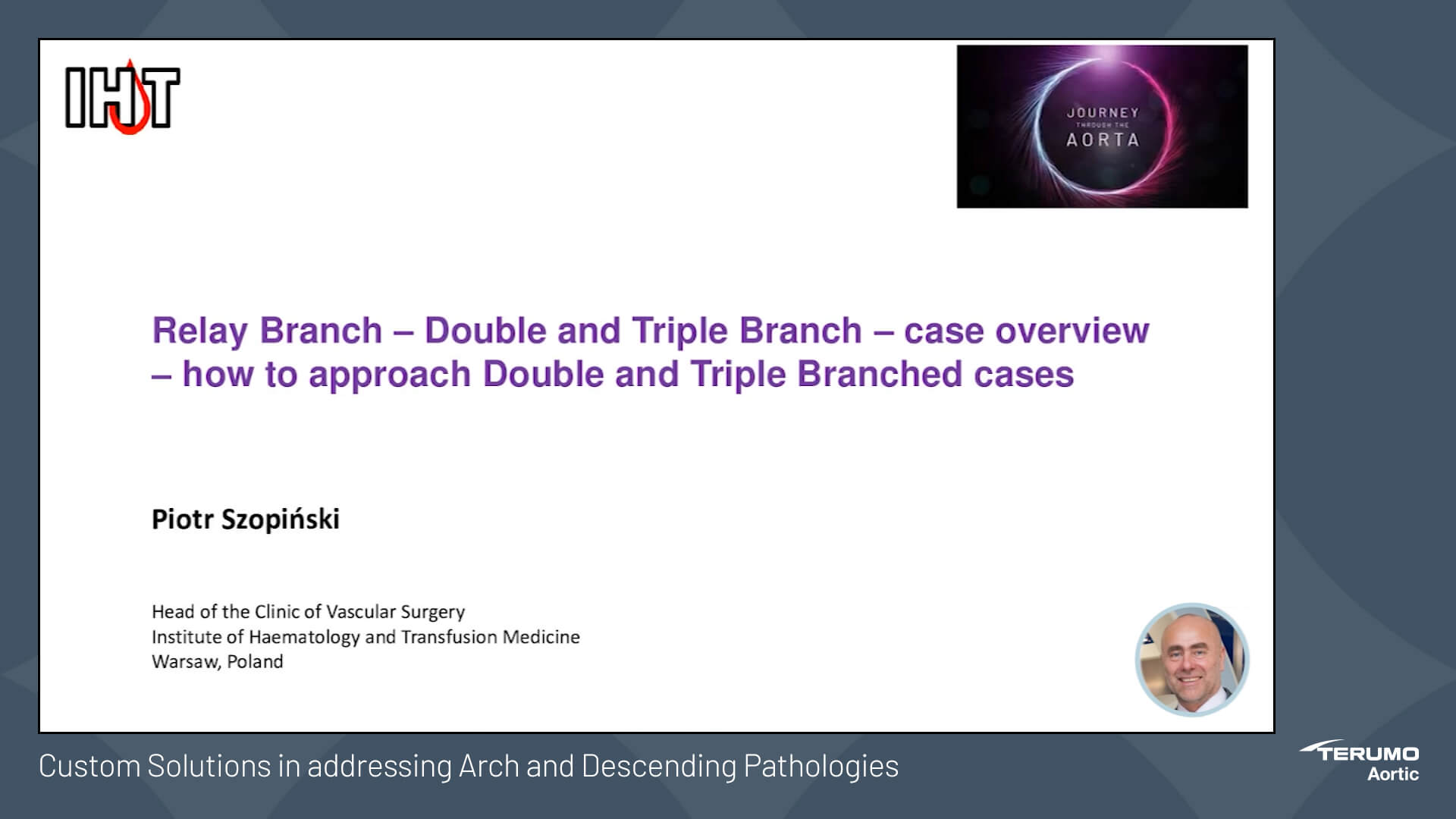 Relay double and triple branch – case overview | Terumo Aortic