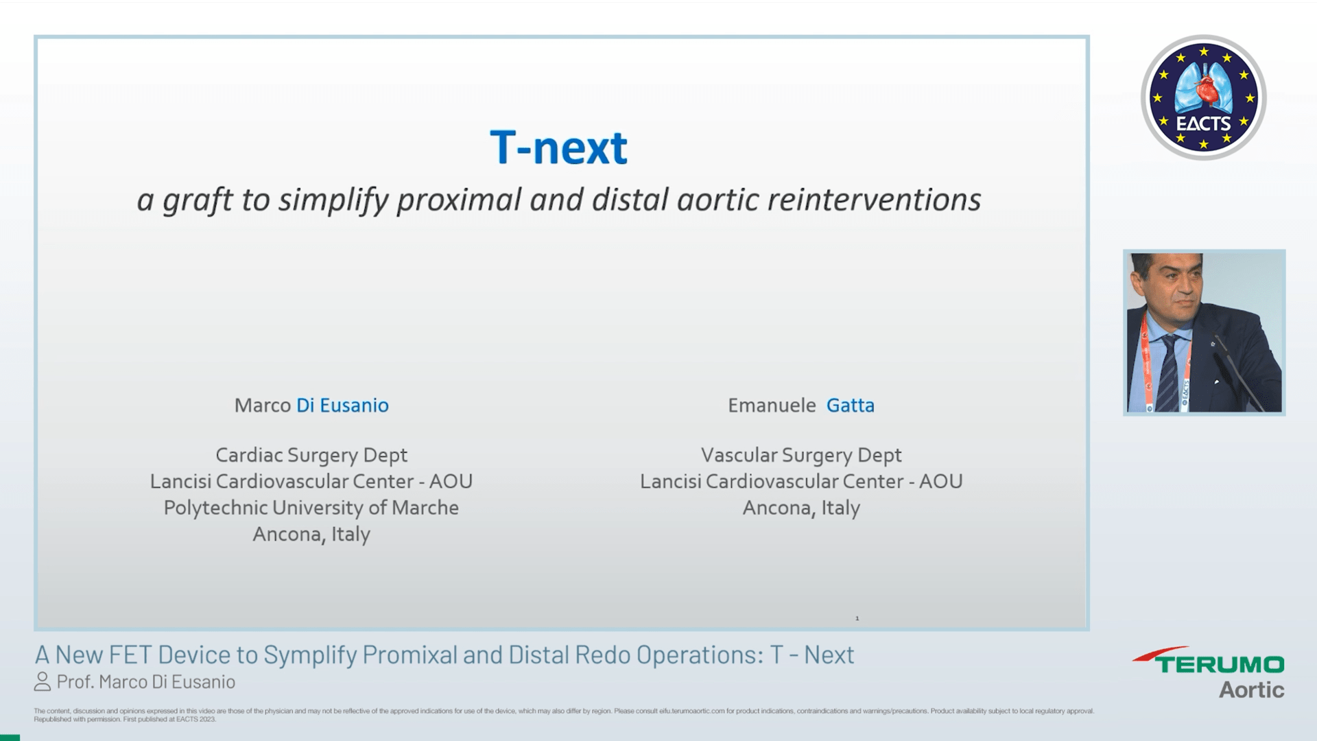 A New FET Device to Symplify Promixal and Distal Redo Operations: T ...
