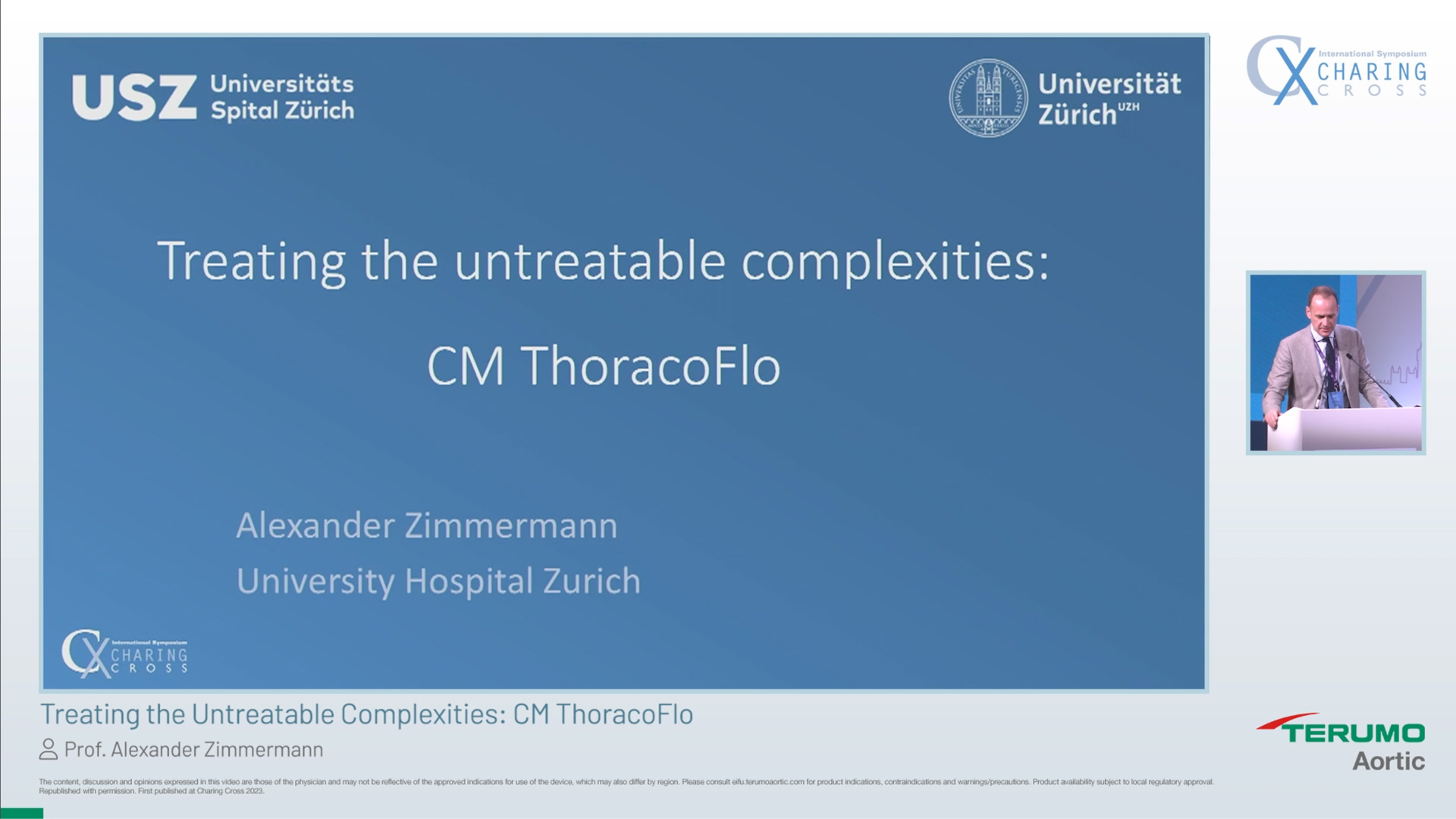 Treating the Untreatable Complexities: CM ThoracoFlo | Terumo Aortic